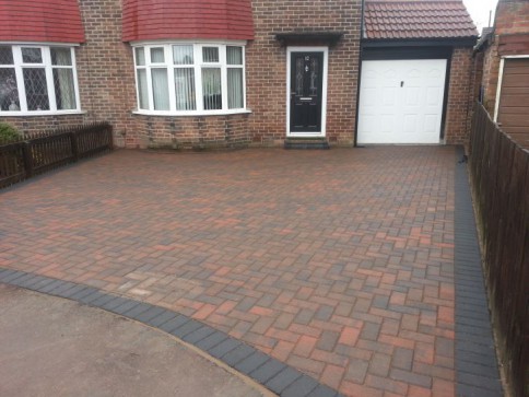 Stunning block paved driveways